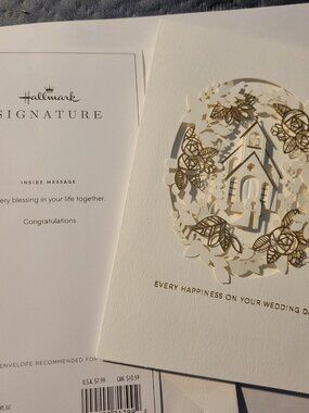 Hallmark | Office | Set Of Premium Hallmark Wedding Cards | Poshmark